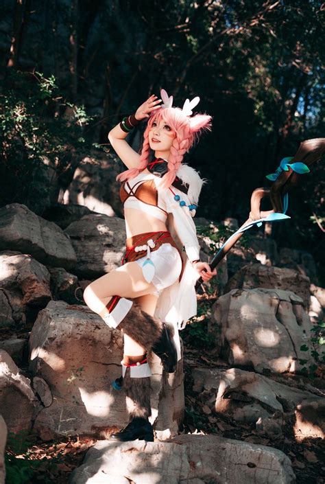 《王者荣耀》瑶cosplay 次元岛