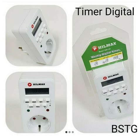 promo stop kontak timer weekly digital timer tipe tmr 108 merk
