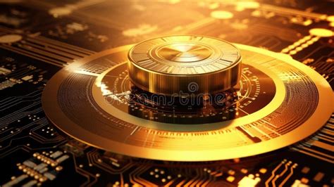 A Microchip For A Computer Data Protection Chip Microcircuits And