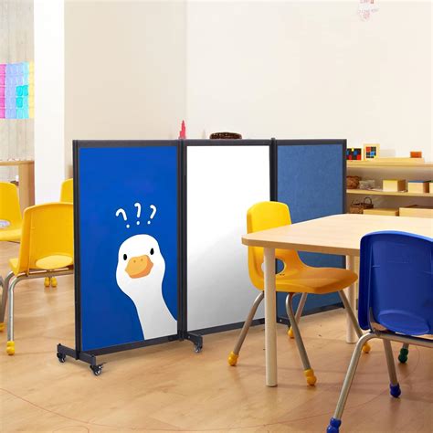 Strongbird Mobile Classroom Dividers Rolling Magnetic