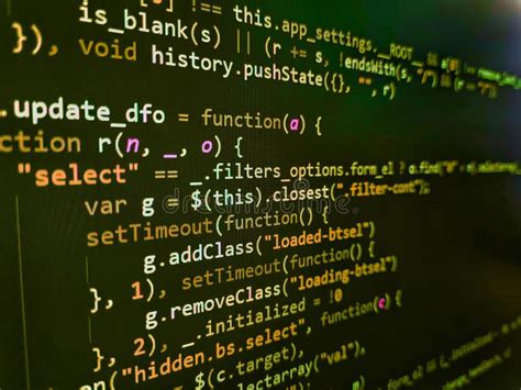 Html5 Concept Macro Backdrop In Warm Colors Big Data Concepts Working