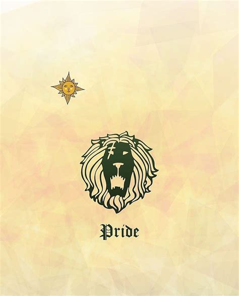 7 Deadly Sins Pride Symbol