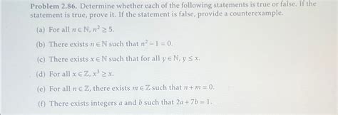 Solved Problem 286 ﻿determine Whether Each Of The