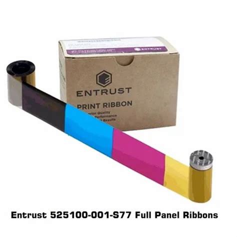 Entrust 525100 001 S77 Full Panel Colour Ribbon Ymckt At ₹ 2832piece