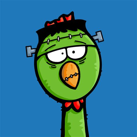 Crazy Chicken Head Nft Calendar
