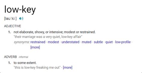 What Does Lowkey Slang Mean And How To Use It