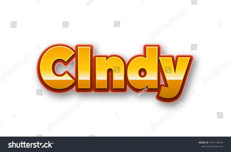 Cindy Popular Nick Name Arround World Stock Illustration 1181153218 Shutterstock