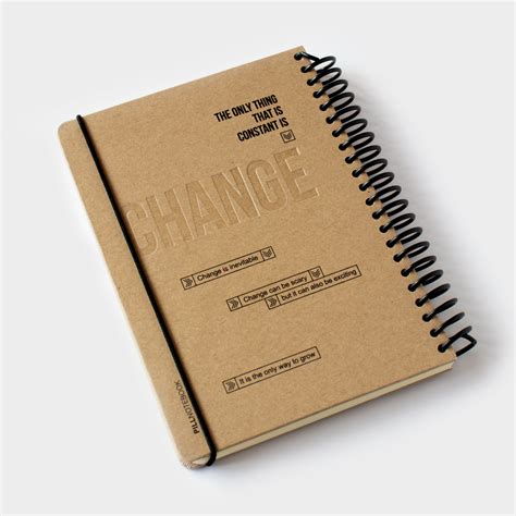 دفتر خط دار کرافت CHANGE پیل PILL جزیره کتاب