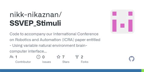 GitHub Nikk Nikaznan SSVEP Stimuli Code To Accompany Our International Conference On Robotics
