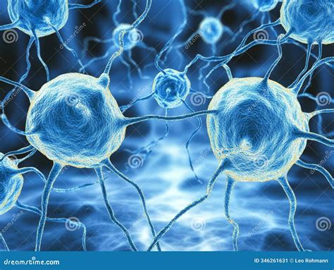 Detailed Visualization Of Neural Cells With Synaptic Connections