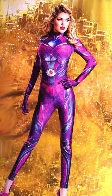 Pink Power Ranger Costume Womens Pink Power Ranger Costume