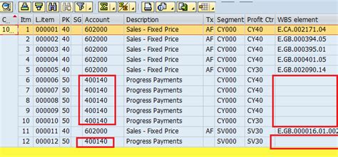 SAP New GL Document Splitting With WBS Element SAP Community