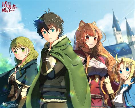 The Rising Of The Shield Hero Naofumi Iwatani Raphtalia Firo