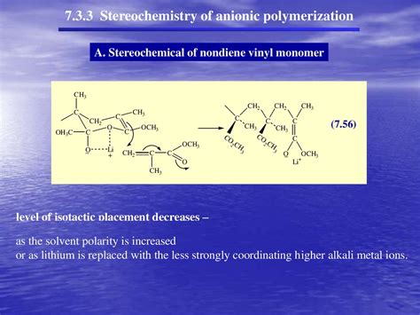 Ionic Polymerization Online Presentation