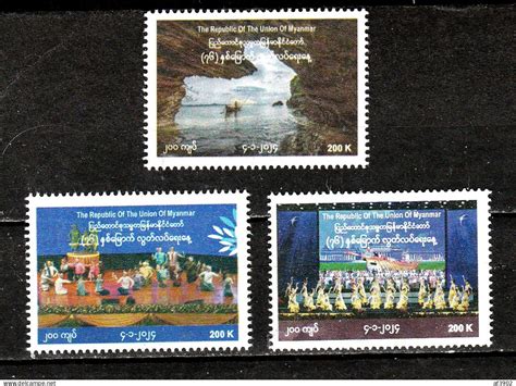Myanmar Birma 1948 Burmamyanmar Stamp 2024 Issued Indepedence