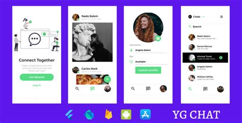 Ygchat Chat And Call App Android And Ios Flutter App Codemarket