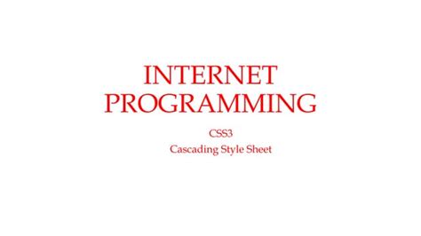 Css3pptx