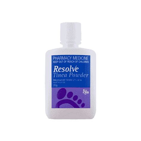 Resolve Tinea Powder 20g Kiwi Pharmacy