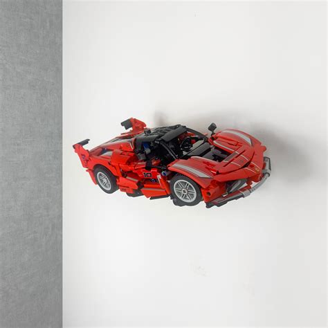 Angled Lego Wall Display Mount For Lego® Technic Ferrari Fxx K 42212