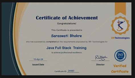 Miss Bhokre Saraswati Balaji On Linkedin Javafullstackdeveloper Backend Frontend