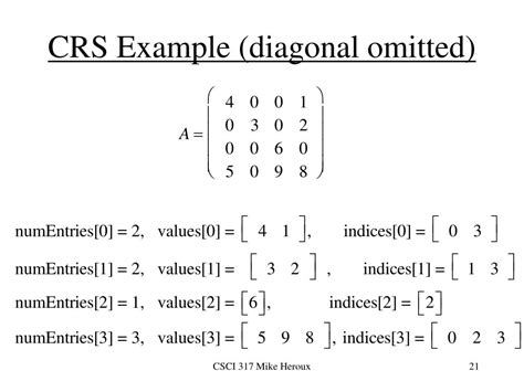 Ppt Sparse Matrix Computations Powerpoint Presentation Free Download Id2499267