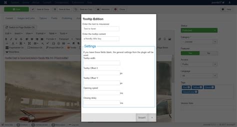 How To Create A Tooltip Joomlack Extensions Et Tutoriels Joomla