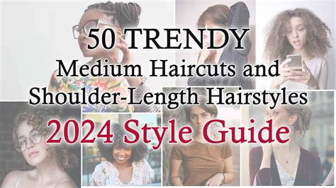 50 Trendy Medium Shoulder Length Haircuts 2024 Style Guide