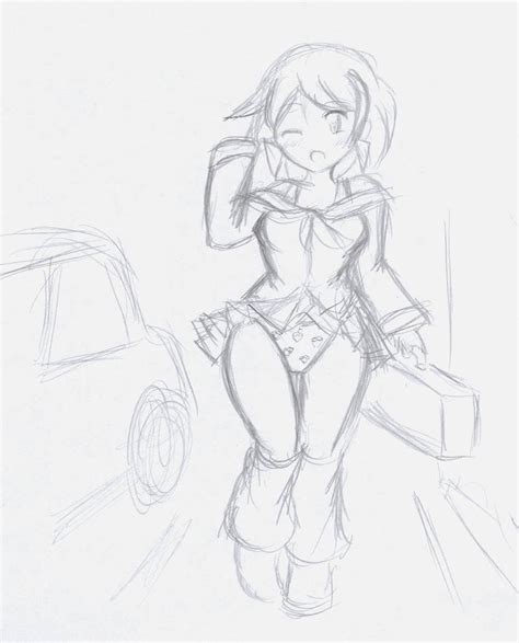 Alice Passing Street Sketch By Xero J On Deviantart Alice Passing Street Sketch By Xero J On Deviantart