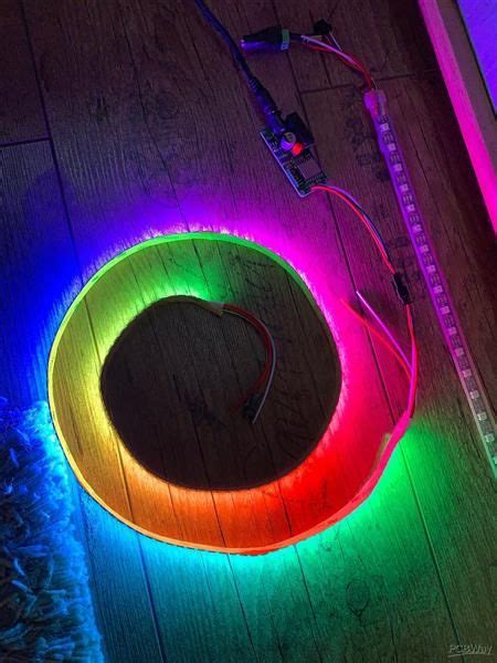 apple homekit esp8266 ws2812fx driver share project pcbway kit