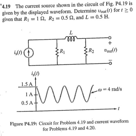 Solved 419 The Current Source Shown In The Circuit Of Fig