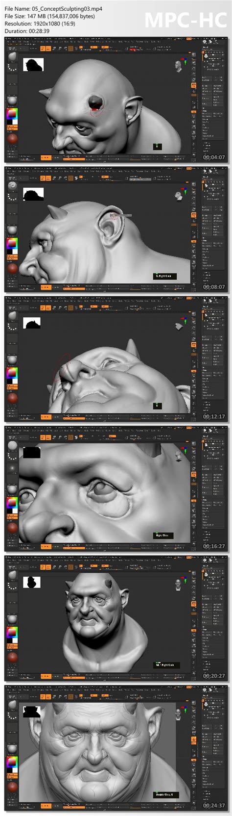 Flippednormals Realistic Character Portrait Masterclass By