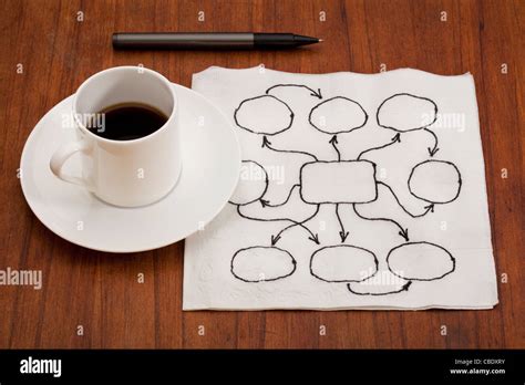 Blank Flowchart Mind Map Network Hi Res Stock Photography And Images Alamy
