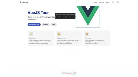 Vuejs Tour Guide Users Through Your App