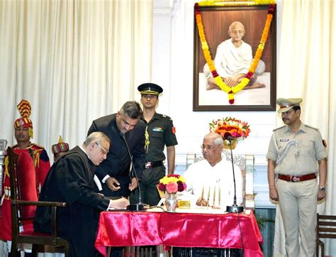Bihar Governor Rajendra Vishwanath Arlekar Administers Oath To Justice