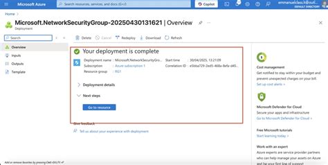 how to create and configure network security groups dev community