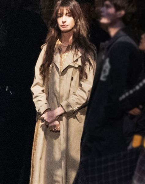 The Idea Of You 2024 Anne Hathaway Trench Coat Solene Trench Coat