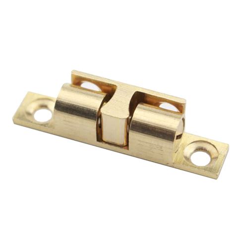 4pcs 60mm Brass Double Ball Catch Cabinet Door Lat Vicedeal