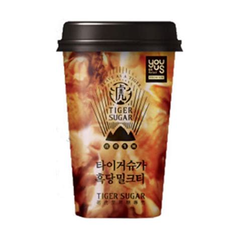 유어스 타이거슈가흑당밀크티300 배민 장보기∙쇼핑