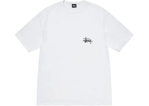 Stussy Grassfed T Shirt White Mens Ss24 Us