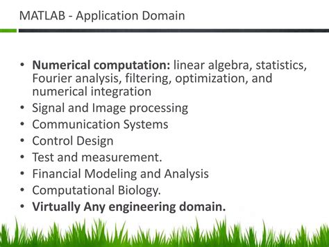 Matlab Introduction Pptx Programming Languages Computing