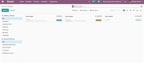 通过odoo免费开源erp实现租赁业务管理 odoo中文网 全网排名第一的免费开源erp