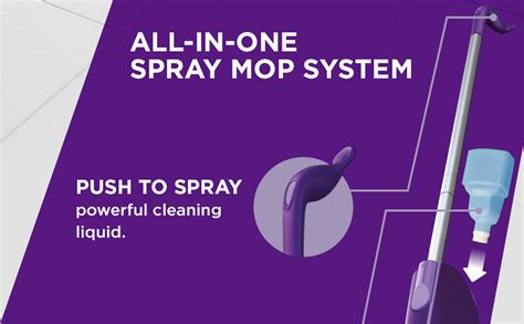 Flash Power Spray Mop Floor Cleaner Starter Kit 1 Washable 17