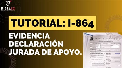 Tutorial Completo I 864 Paso A Paso Evidencia Declaración Jurada De