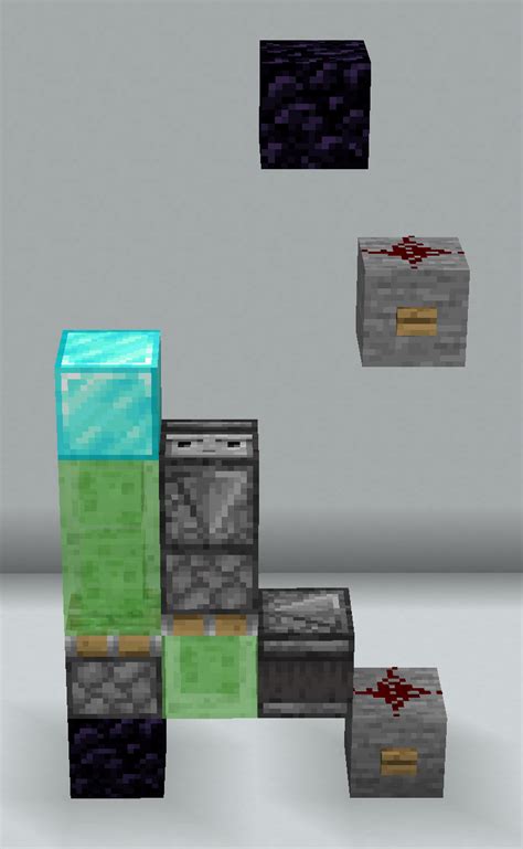 Minecraft Redstone How To Build A 6 Blocks Piston Extender In 120 Java Edition Arqade