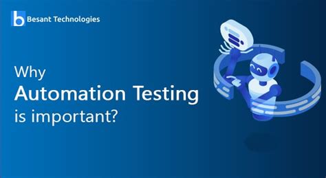 why automation testing is important automation testing tools