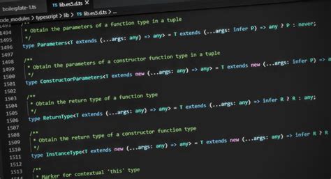 removing boilerplate with typescript