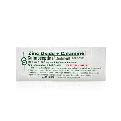 Calmoseptine® Ointment Sachets