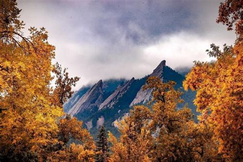Photo Of The Week The Flatirons In Autumn Alumni Association