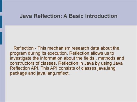 java reflection performance dashboardmumu