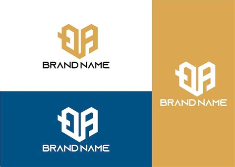Premium Vector Modern Monogram Initial Letter Qa Logo Design Template